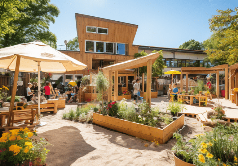 Creating A Montessori Outdoor Environment With Nature-Inspired Furniture