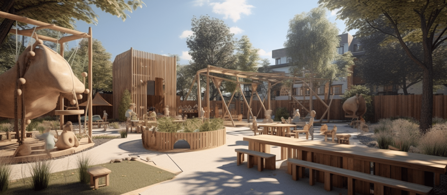 Montessori nábytek pro venkovní vzdělávání: základy a nápady