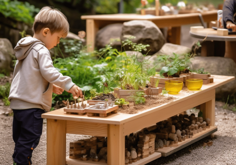 Montessori Furniture for Outdoor Learning Environments | XIHA Montessori