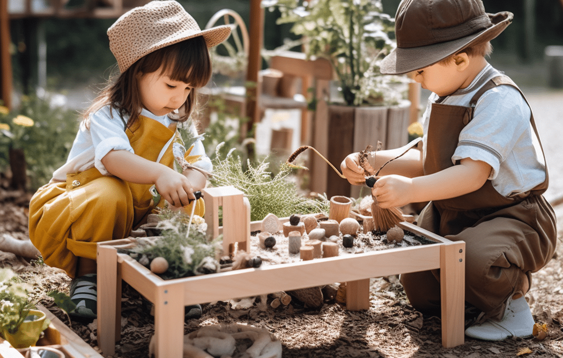 Preschool Furniture For Outdoor Sensory Play Experiences